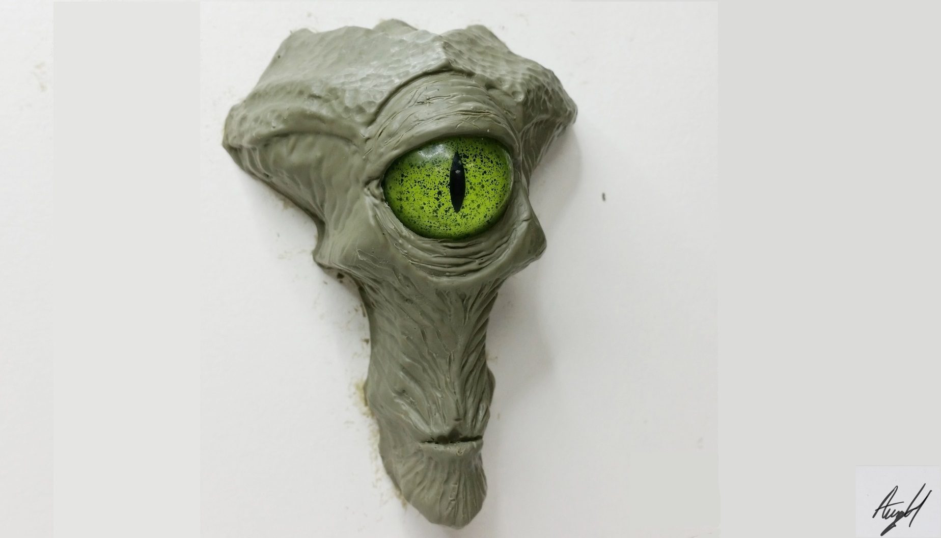 Alien Cyclops Sculpt #Sculpture - Brown Bag Labs