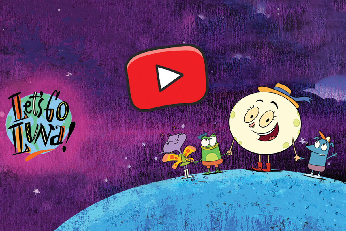 YouTube Features the Official Let’s Go Luna! Channel on their Kids App ...